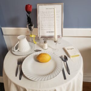 Fallen Comrade Table - Royal Canadian Legion - Branch 580